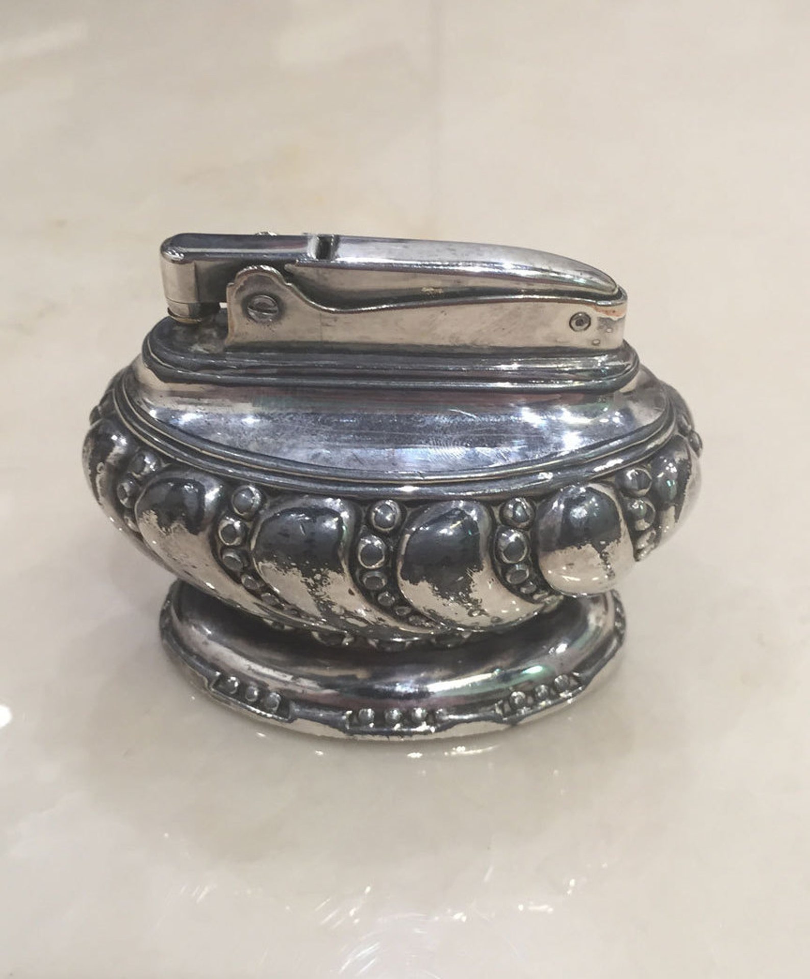 Vintage Ronson Crown Table Lighter - Etsy