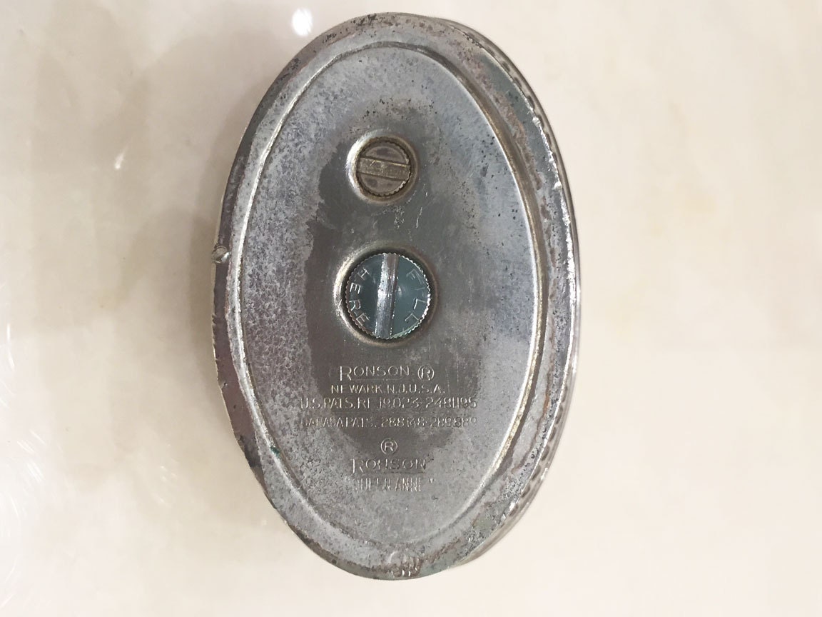 Vintage Ronson Queen Anne Table Lighter - Etsy