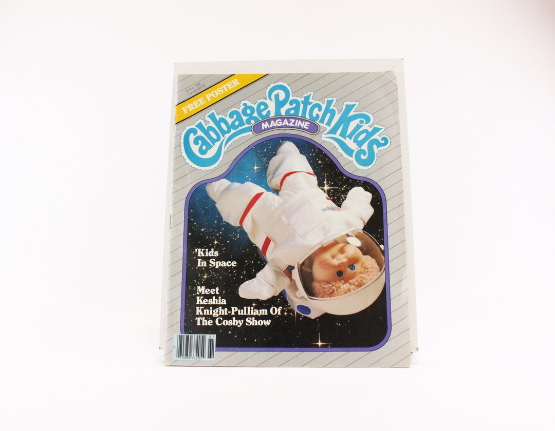 Vintage Magazine, Cabbage Patch Kids Magazine, Kids in Space, Spring ...
