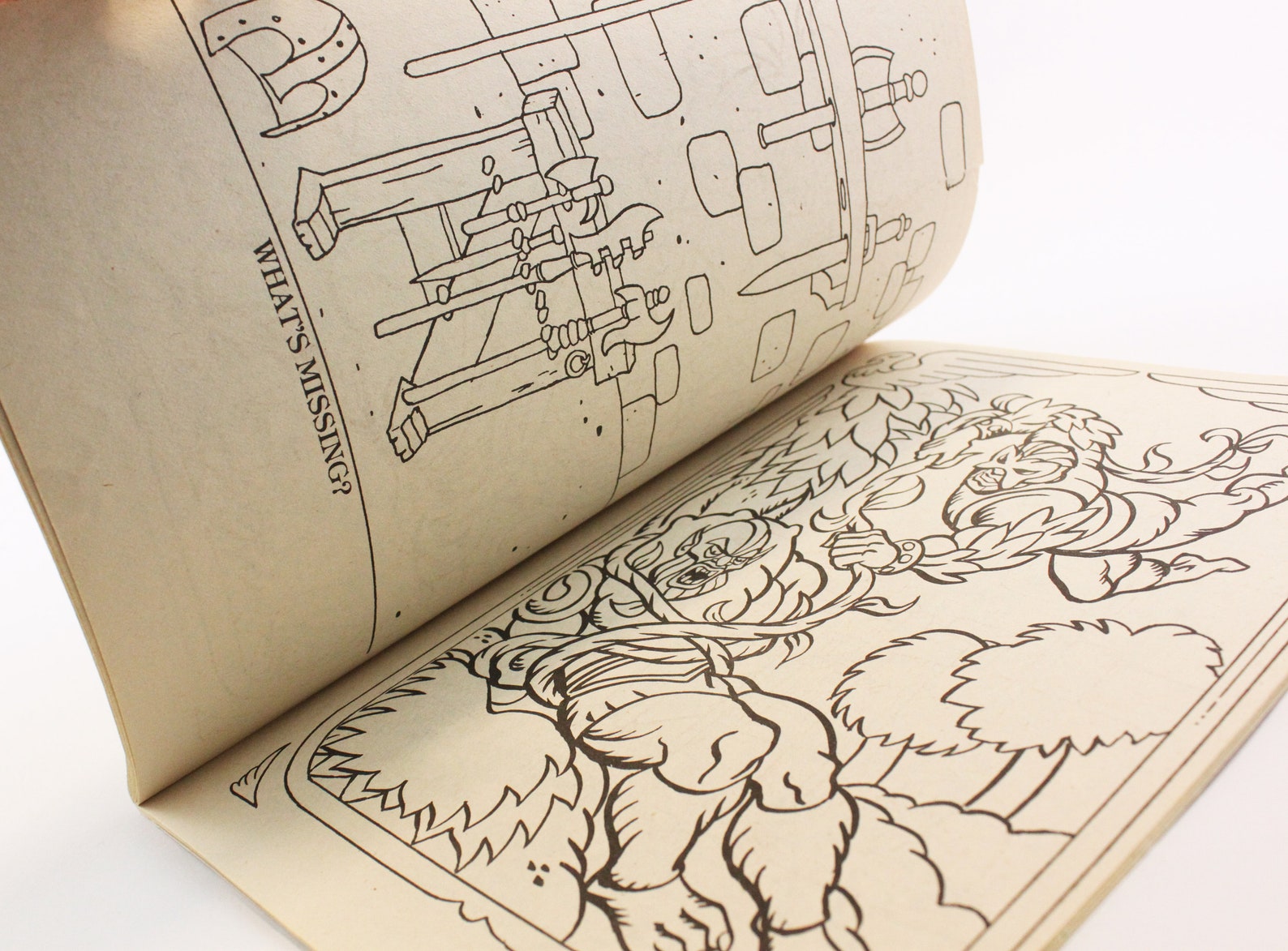 Vintage Masters of the Universe Colouring Book by Golden, Coloring ...