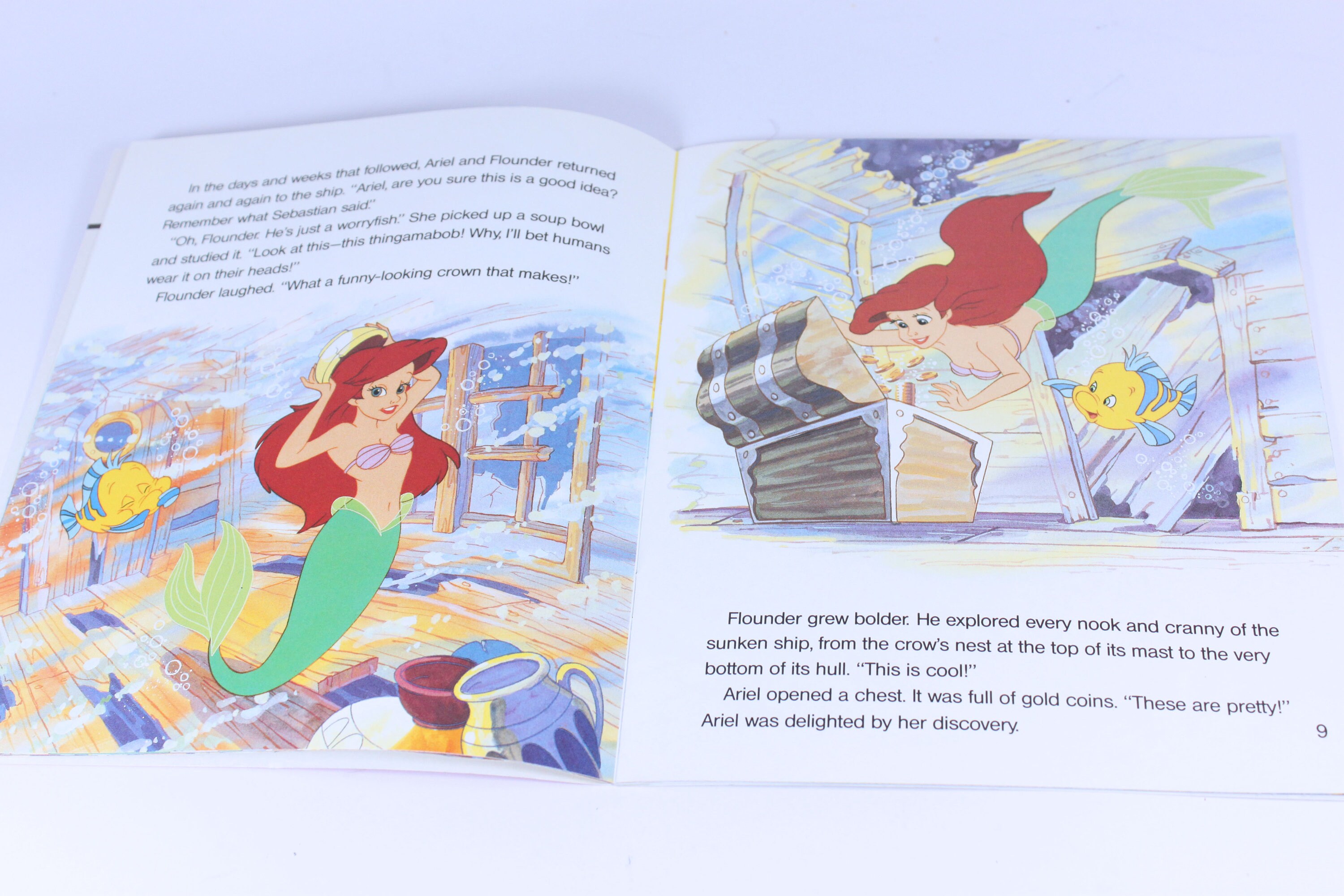 Vintage Book Disney Ariel and the Secret Grotto Written by - Etsy