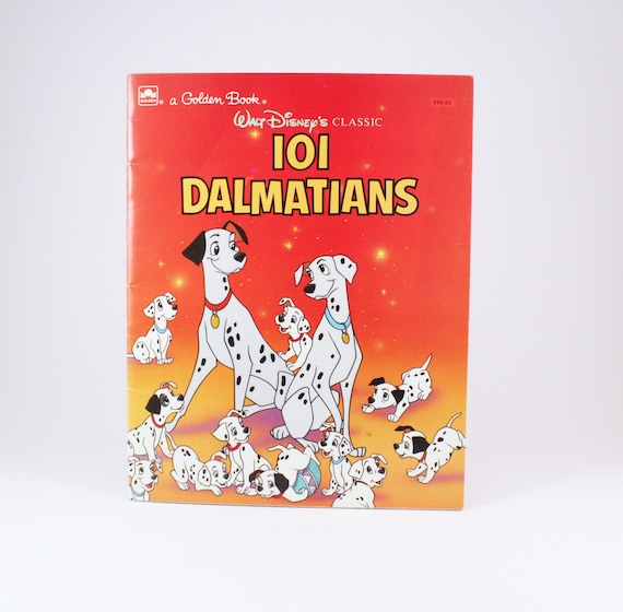 Vintage Walt Disney Book 101 Dalmatians A Golden Book Soft | Etsy