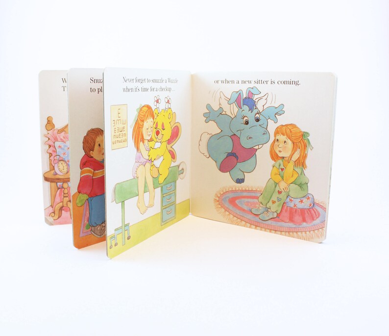 Wuzzle Board Book, When Do You Snuzzle a Wuzzle by Peggy Kahn, 1980s ...