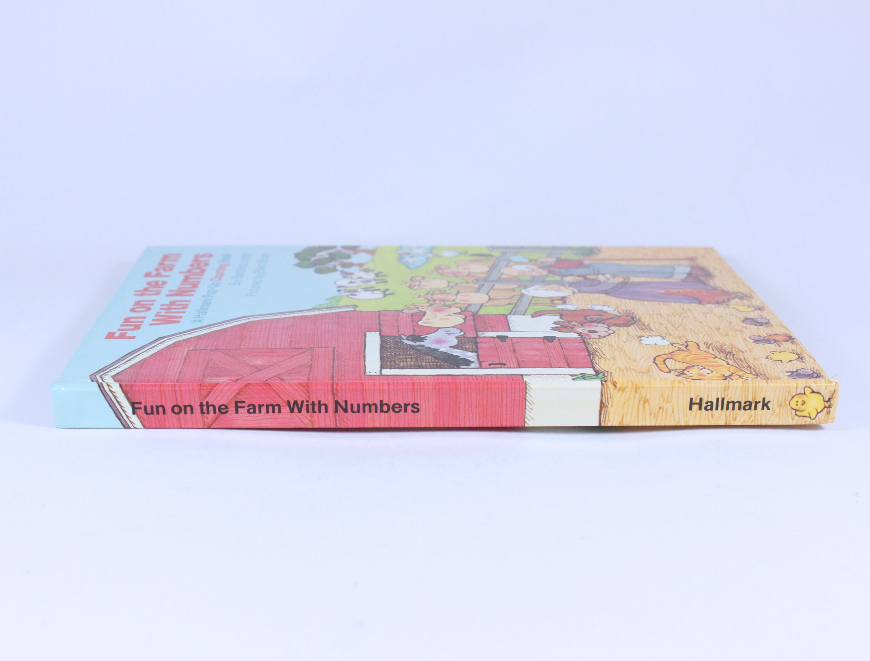 Vintage Book, Fun on the Farm With Numbers, A Hallmark Pop-up Counting ...