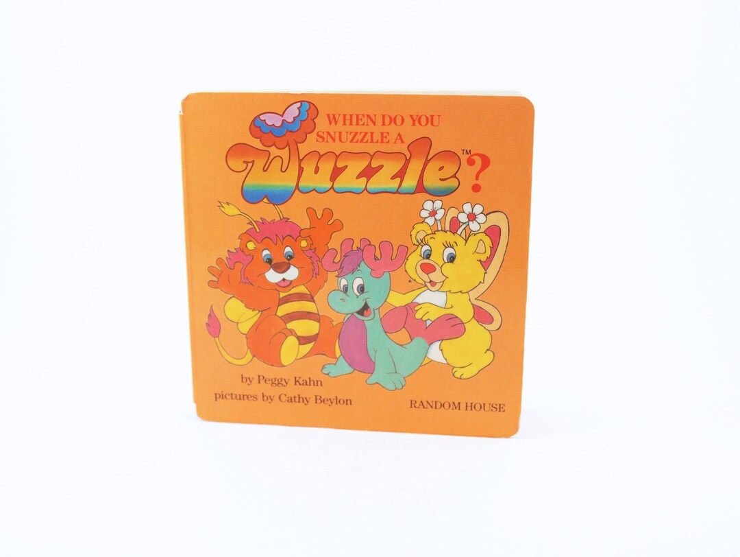 Wuzzle Board Book, When Do You Snuzzle a Wuzzle by Peggy Kahn, 1980s ...
