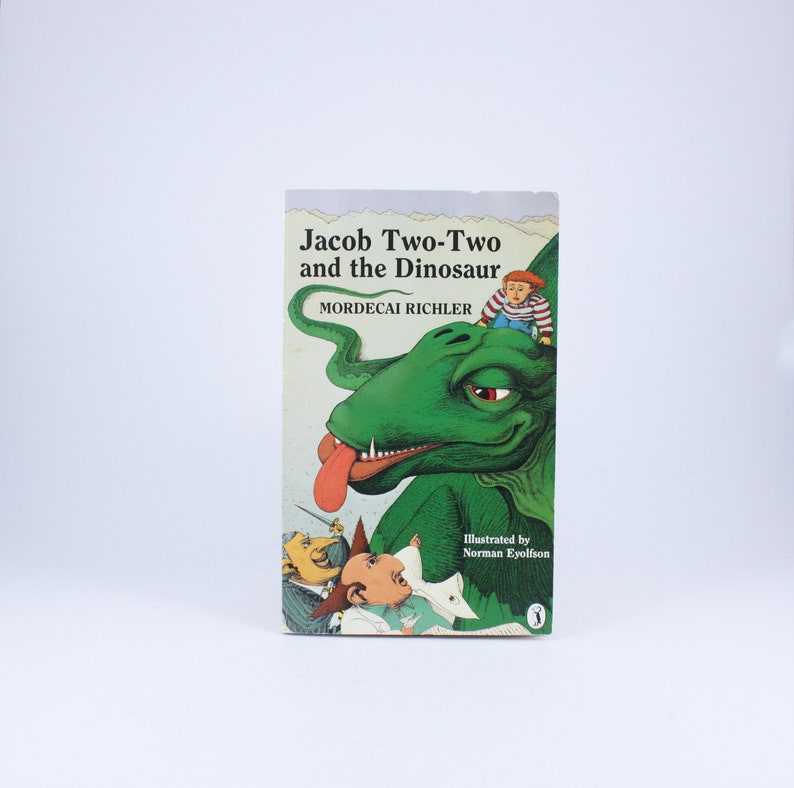 Vintage Book, Jacob Two Two and the Dinosaur, by Mordecai Richler 1987 ...