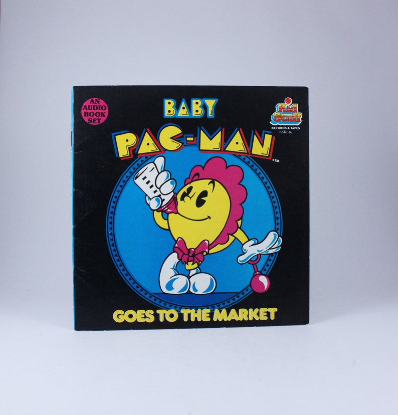 Vintage Book, Baby Pac-man Goes to the Market, Soft Cover, Kid Stuff ...