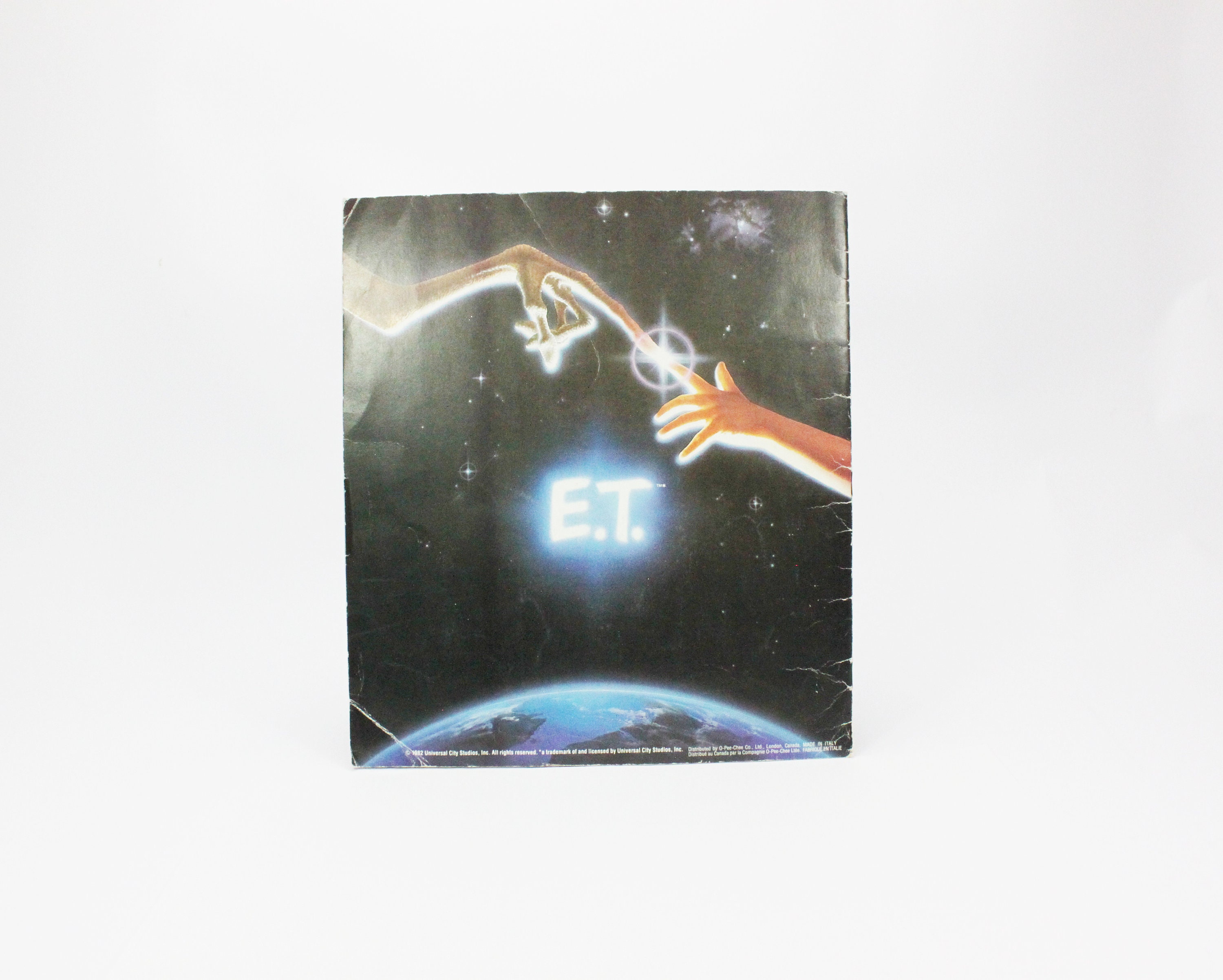 Vintage Sticker Album, 1982 ET Sticker Book, Almost All Stickers in ...