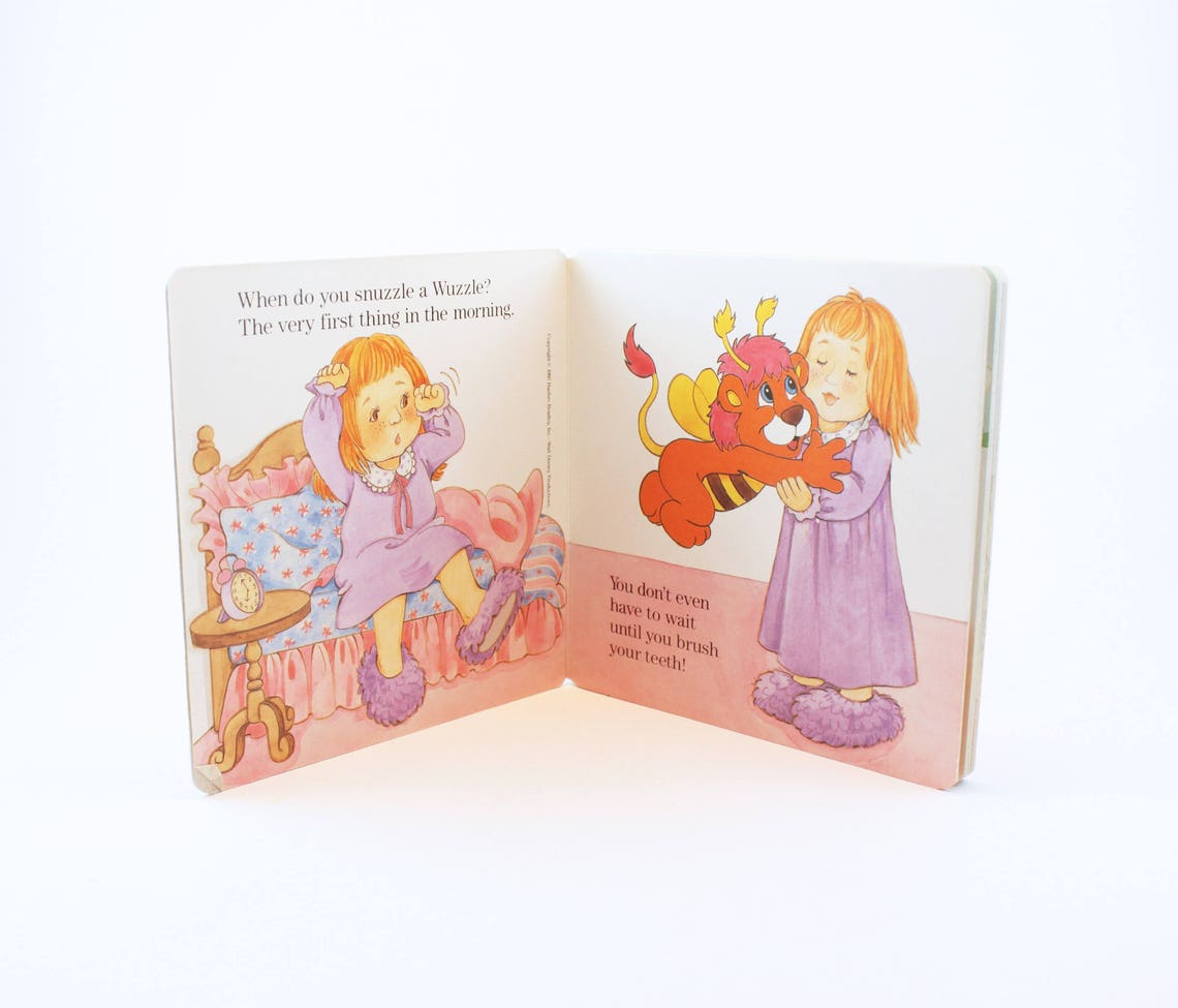 Wuzzle Board Book, When Do You Snuzzle a Wuzzle by Peggy Kahn, 1980s ...