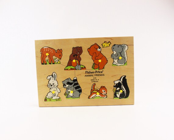 Fisher price animal puzzle store