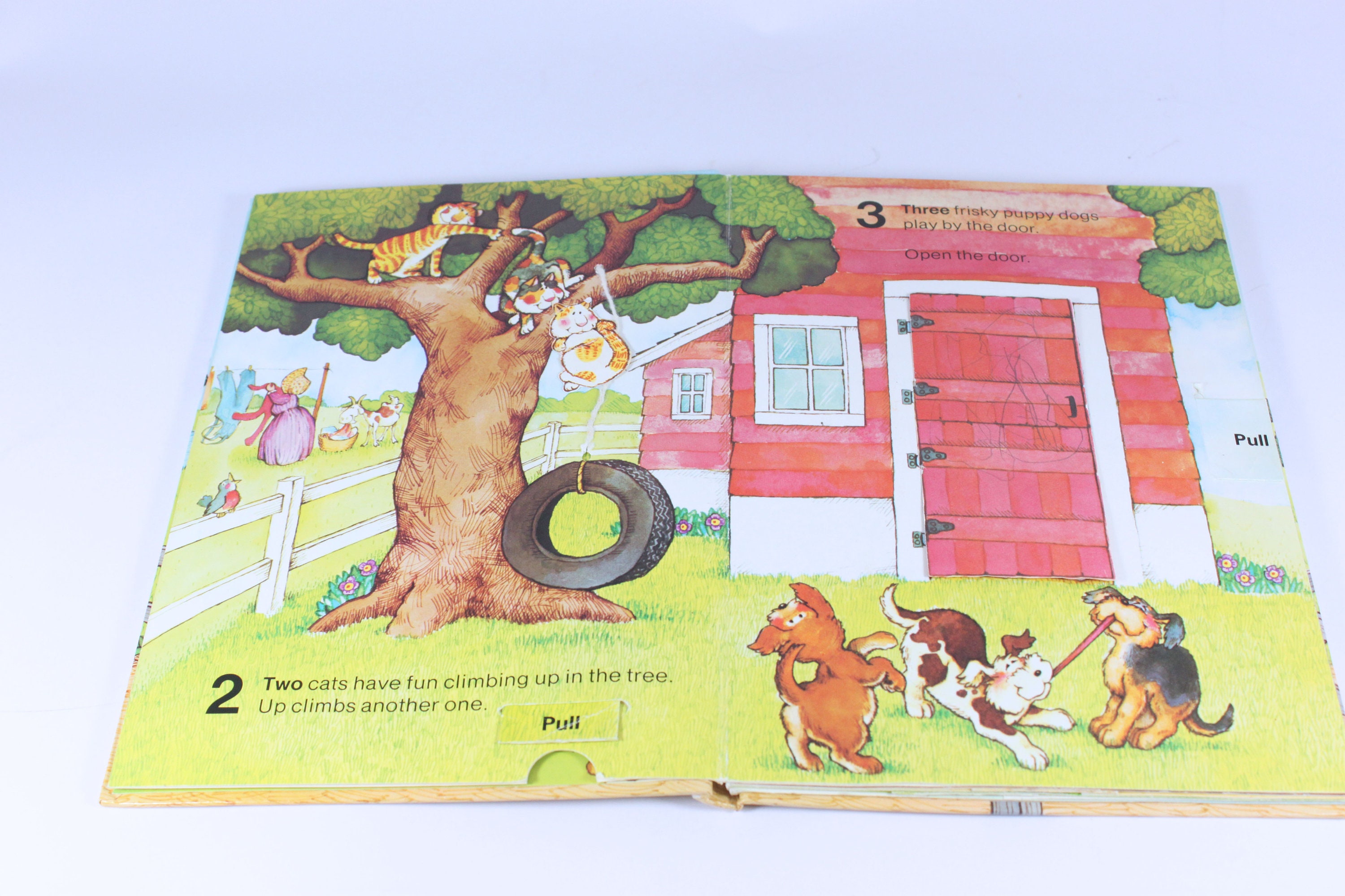 Vintage Book, Fun on the Farm With Numbers, A Hallmark Pop-up Counting ...