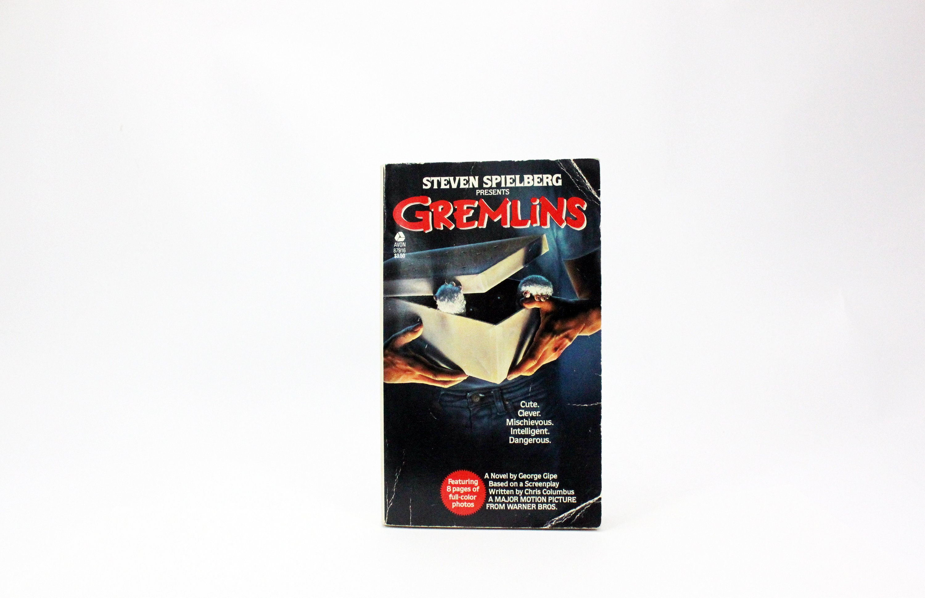 Vintage Book, Gremlins Novel, Presented by Steven Spielberg, Printed in ...