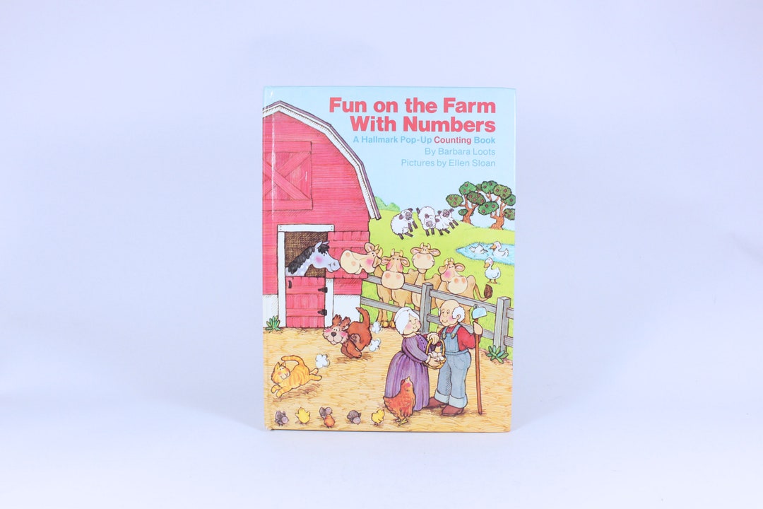 Vintage Book, Fun on the Farm With Numbers, A Hallmark Pop-up Counting ...