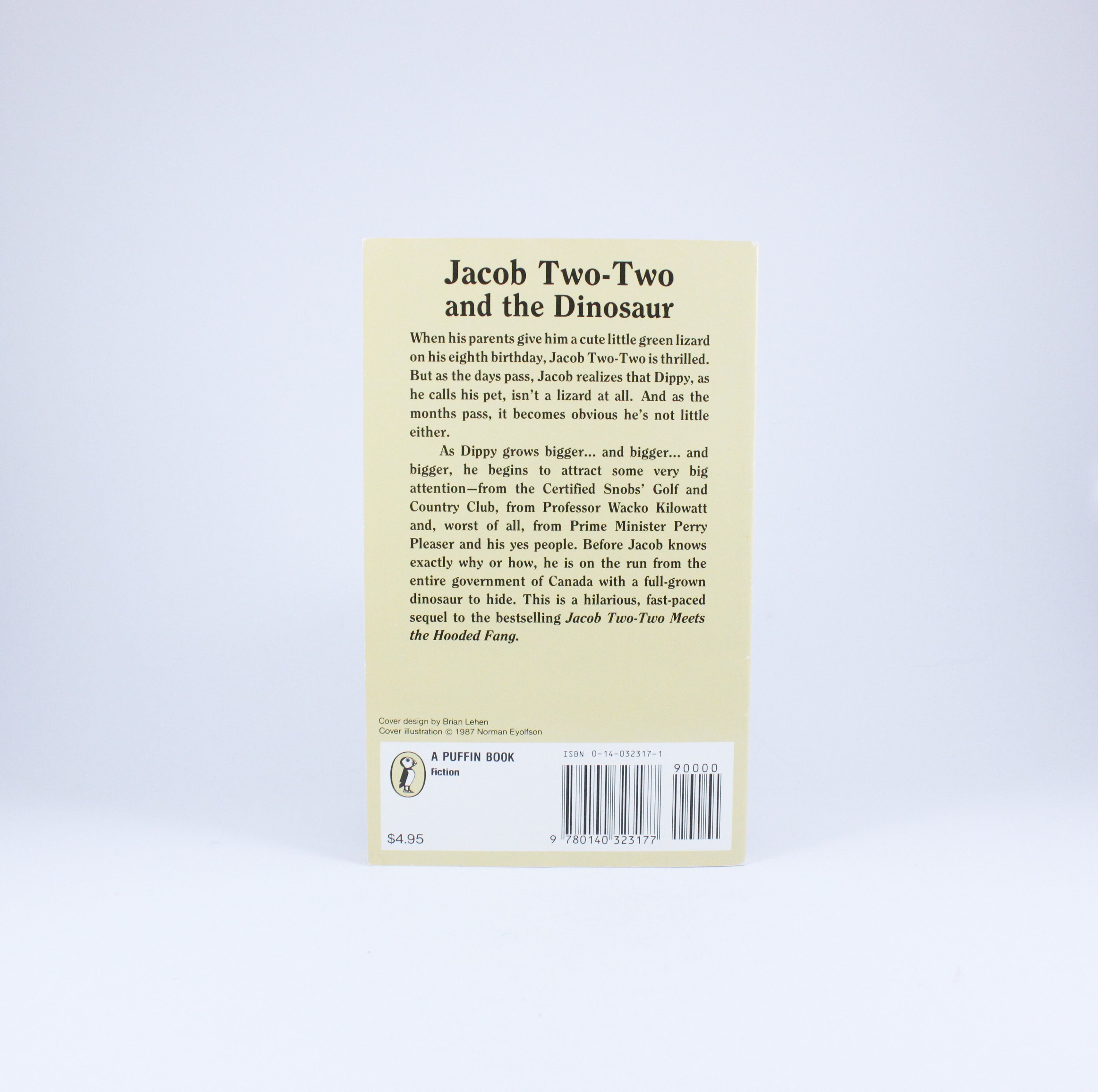 Vintage Book, Jacob Two Two and the Dinosaur, by Mordecai Richler 1987 ...
