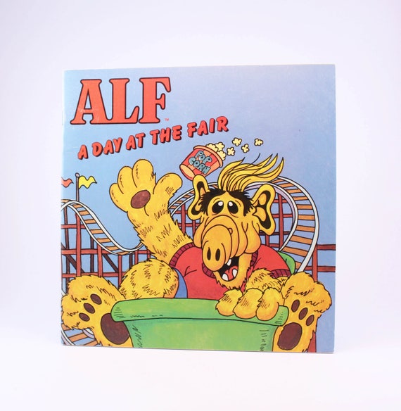 Alf Vintage Soft Book Alf A Day at the Fair by Johnson Hill | Etsy