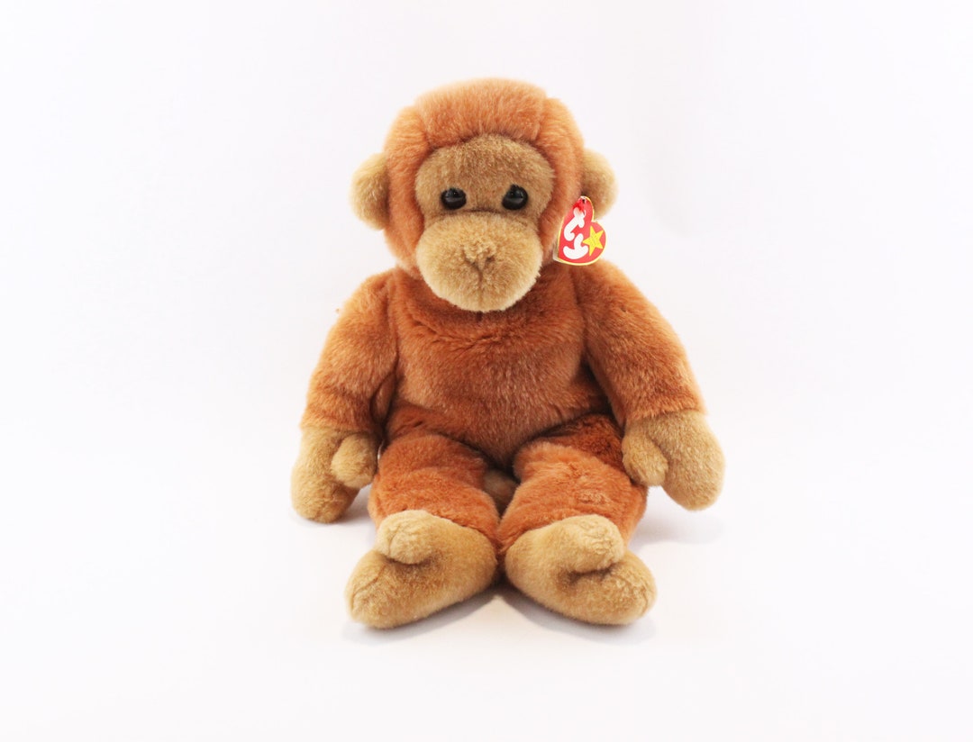 Vintage BONGO Beanie Buddy: Plush Monkey Toy - Etsy