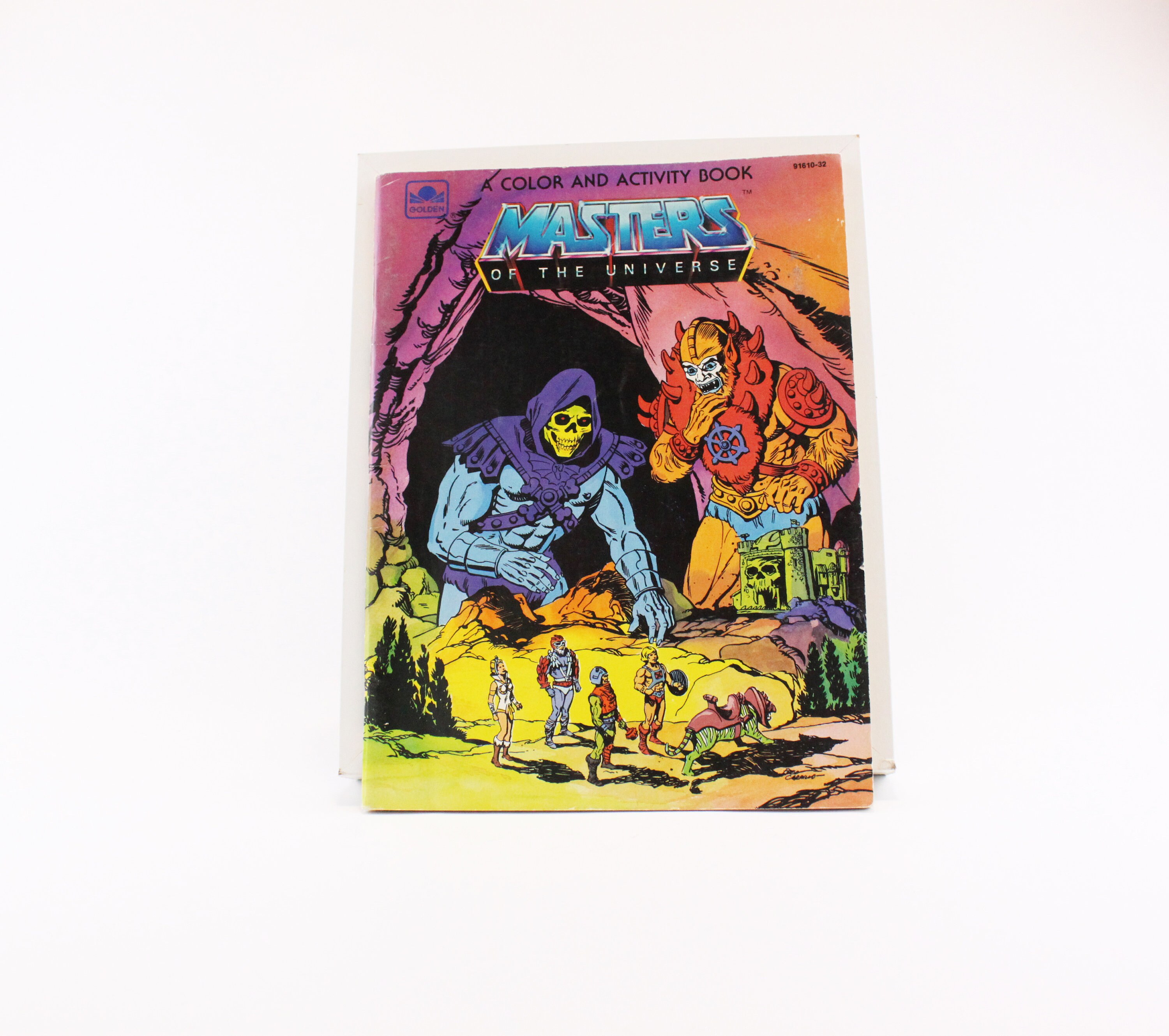 Vintage Masters of the Universe Colouring Book by Golden, Coloring ...