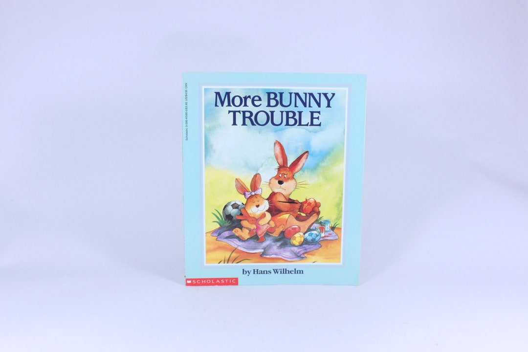 Vintage Book, More Bunny Trouble by Hans Wilhelm, Published by ...