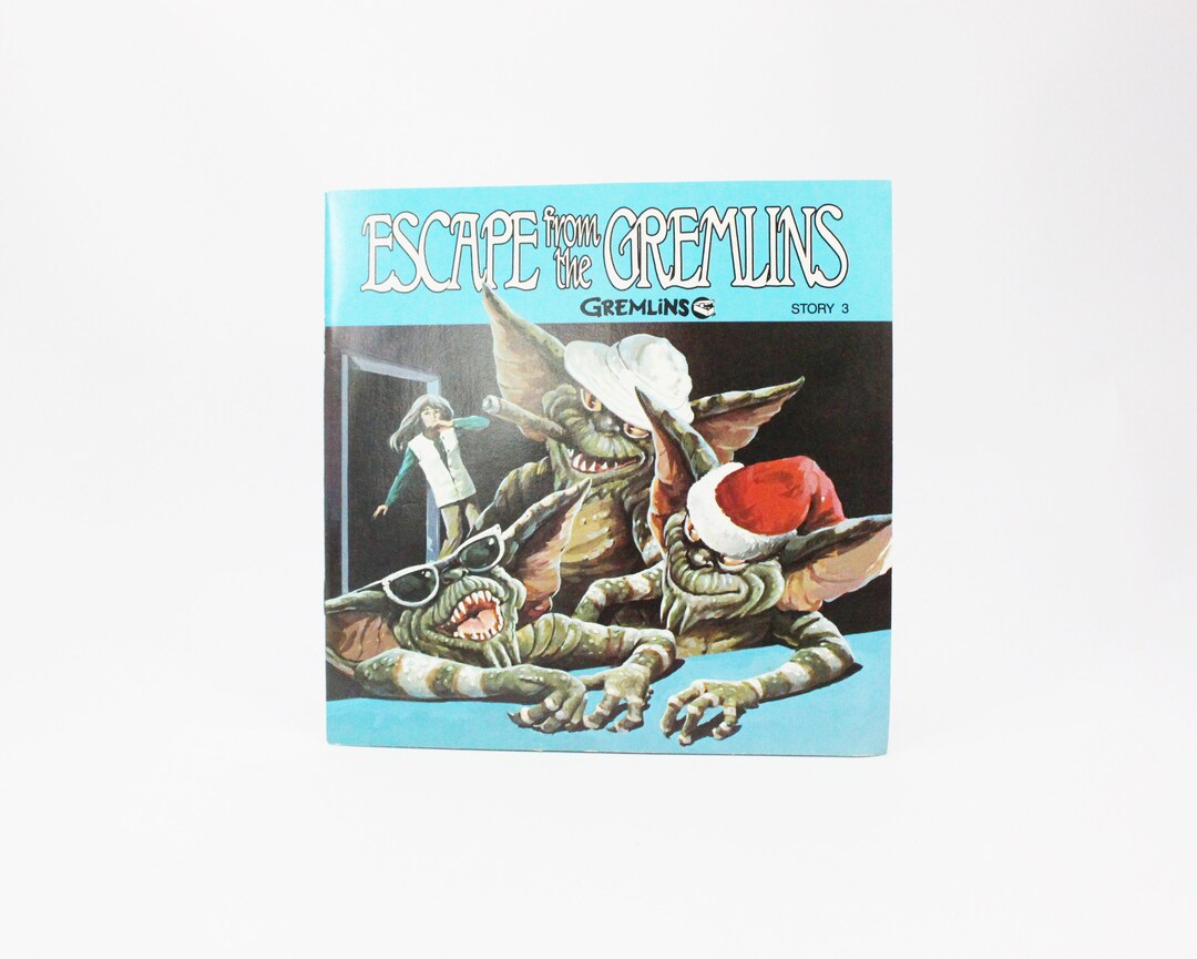Gremlins Vintage Soft Book, Escape From the Gremlins, From the Gremlins ...