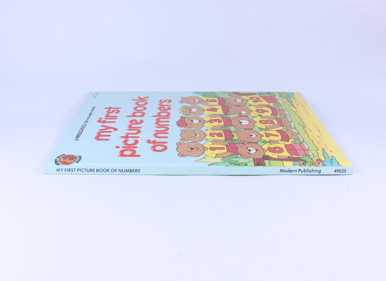 Vintage Number Picture Book: Honey Bear Books, Brian Miles - Etsy