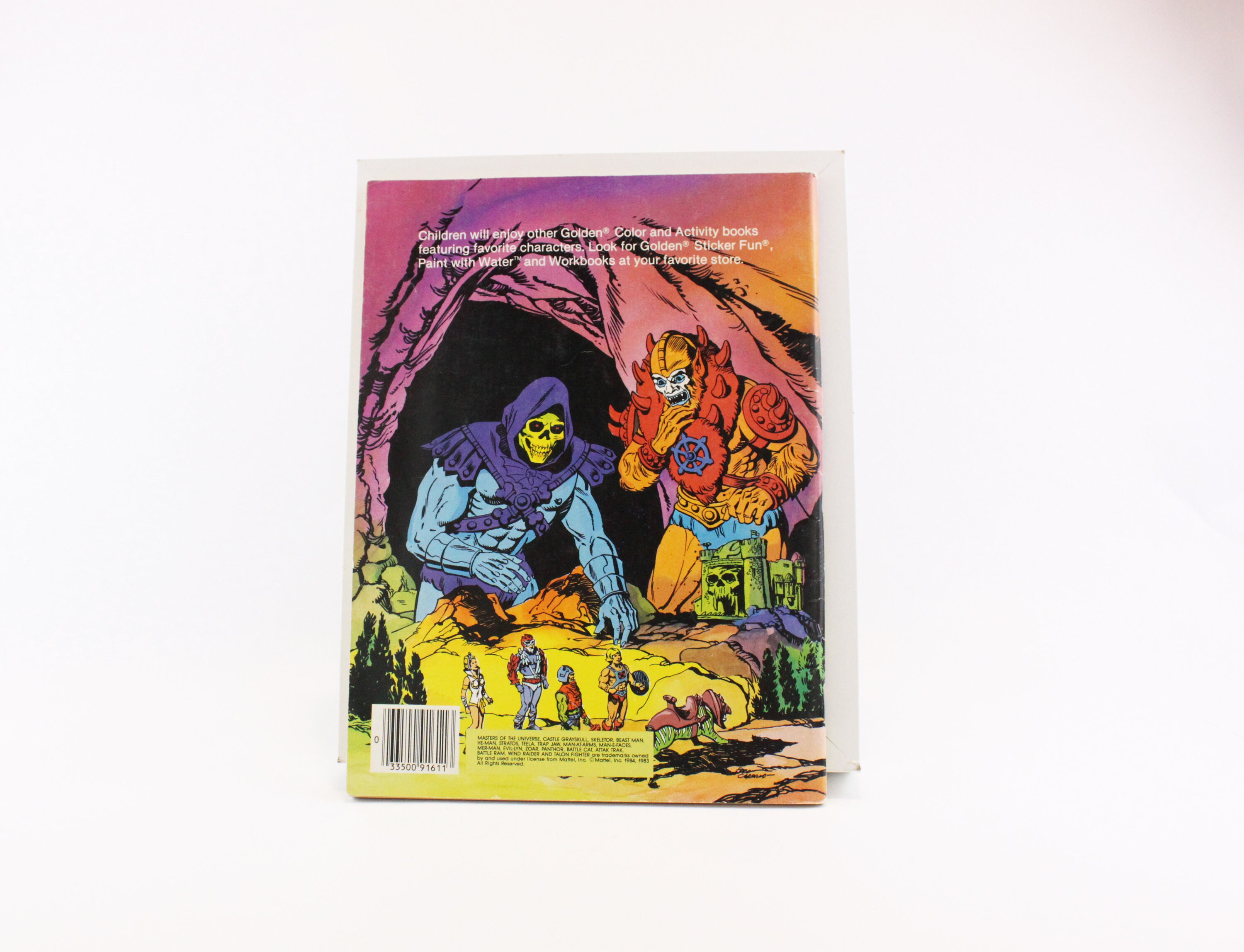 Vintage Masters of the Universe Colouring Book by Golden, Coloring ...