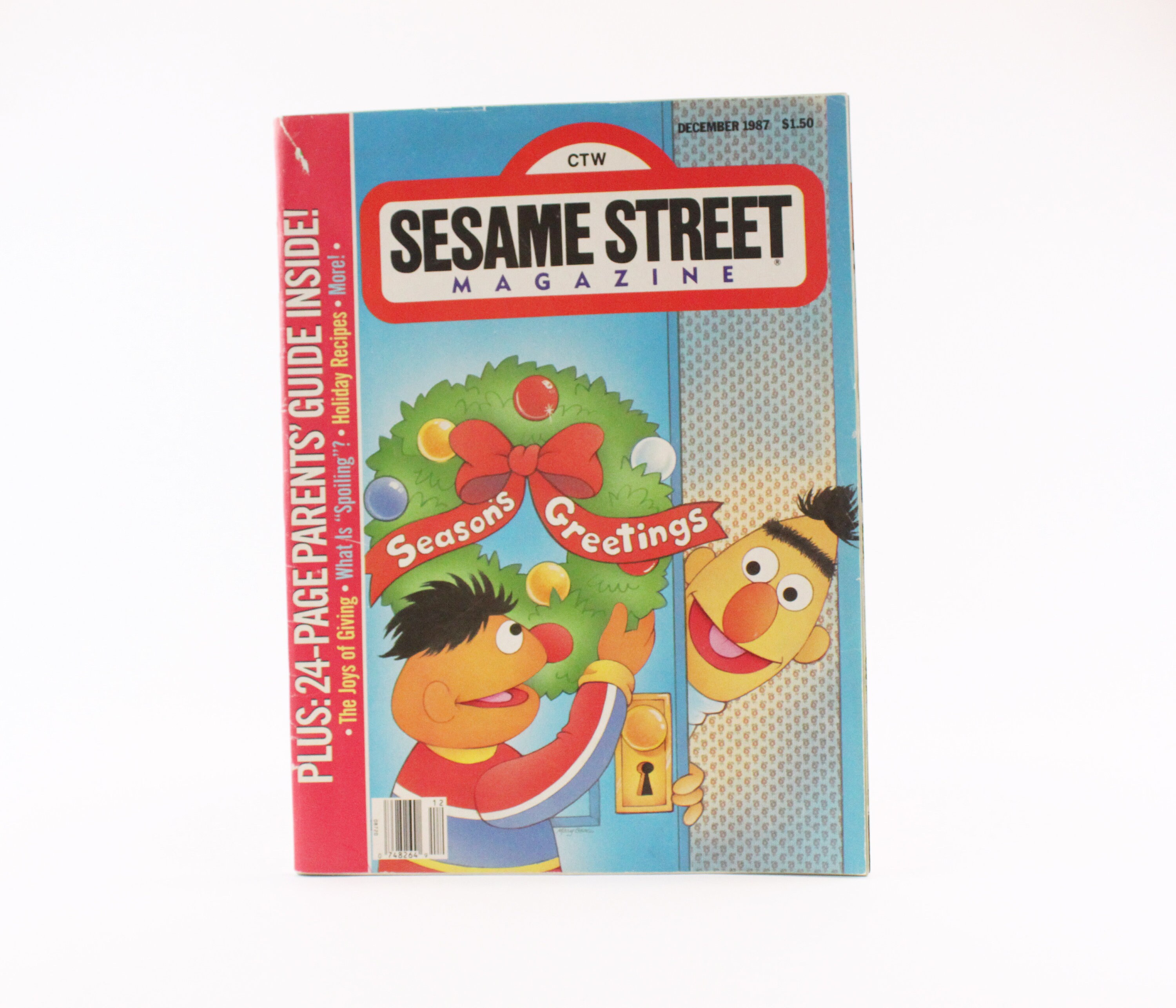 Vintage Magazine, Sesame Street Magazine, December 1987, Seasons ...
