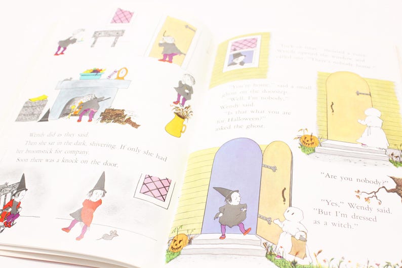 Vintage Book, 'the Witch Who Was Afraid of Witches', by Alice Low, 1985 ...