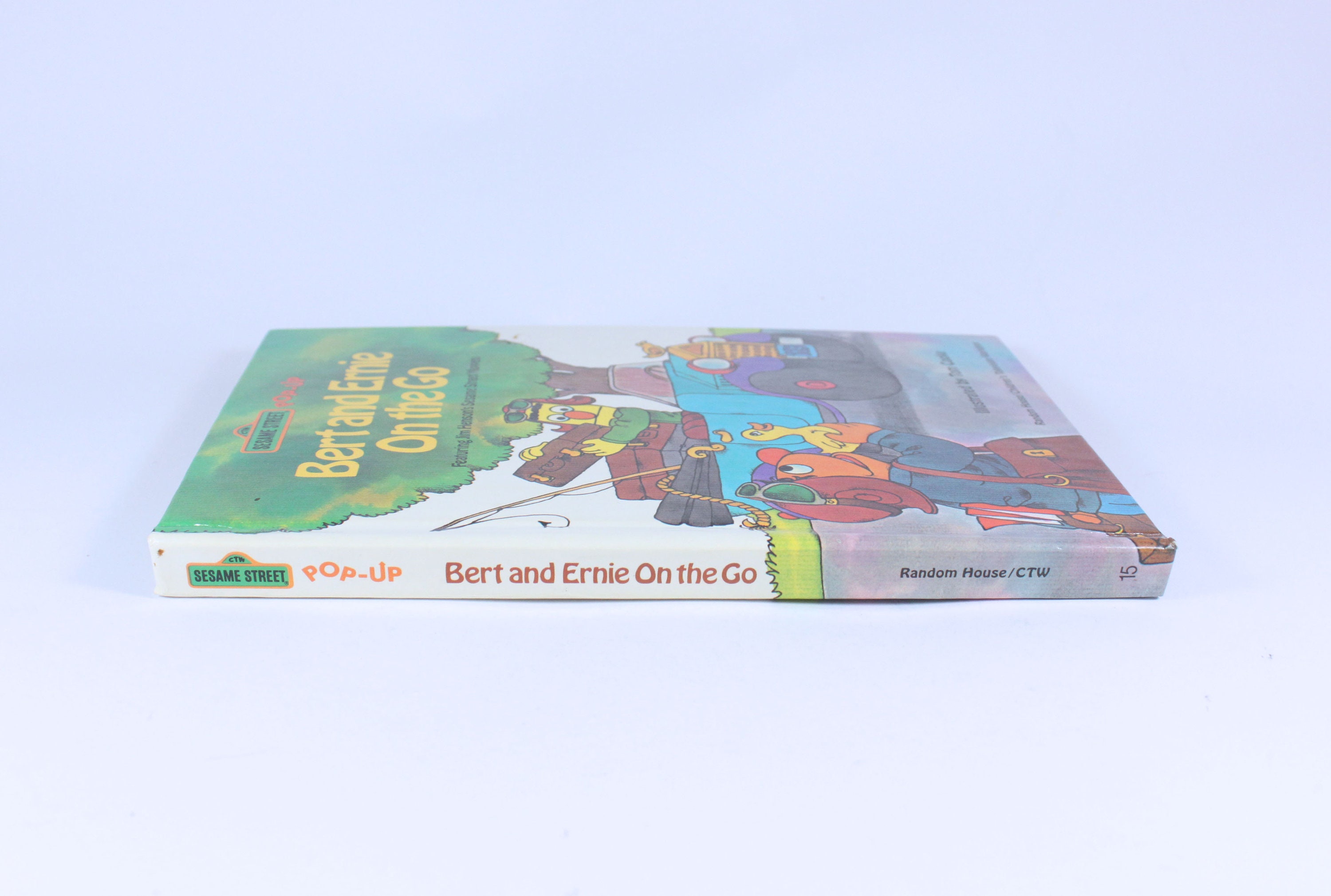 Vintage Book, Sesame Street Pop-up, Bert and Ernie on the Go ...