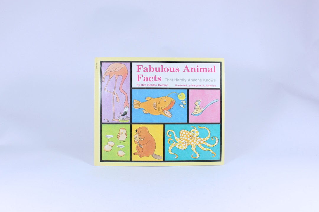 Vintage Book, Fabulous Animal Facts That Hardly Anyone Knows, by Rita ...