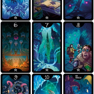Eldritch Tarot, the Cthulhu Tarot 78 Cards by Artist Sara Bardi ...