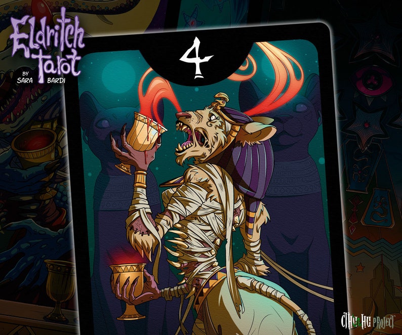 Eldritch Tarot, the Cthulhu Tarot 78 Cards by Artist Sara Bardi ...