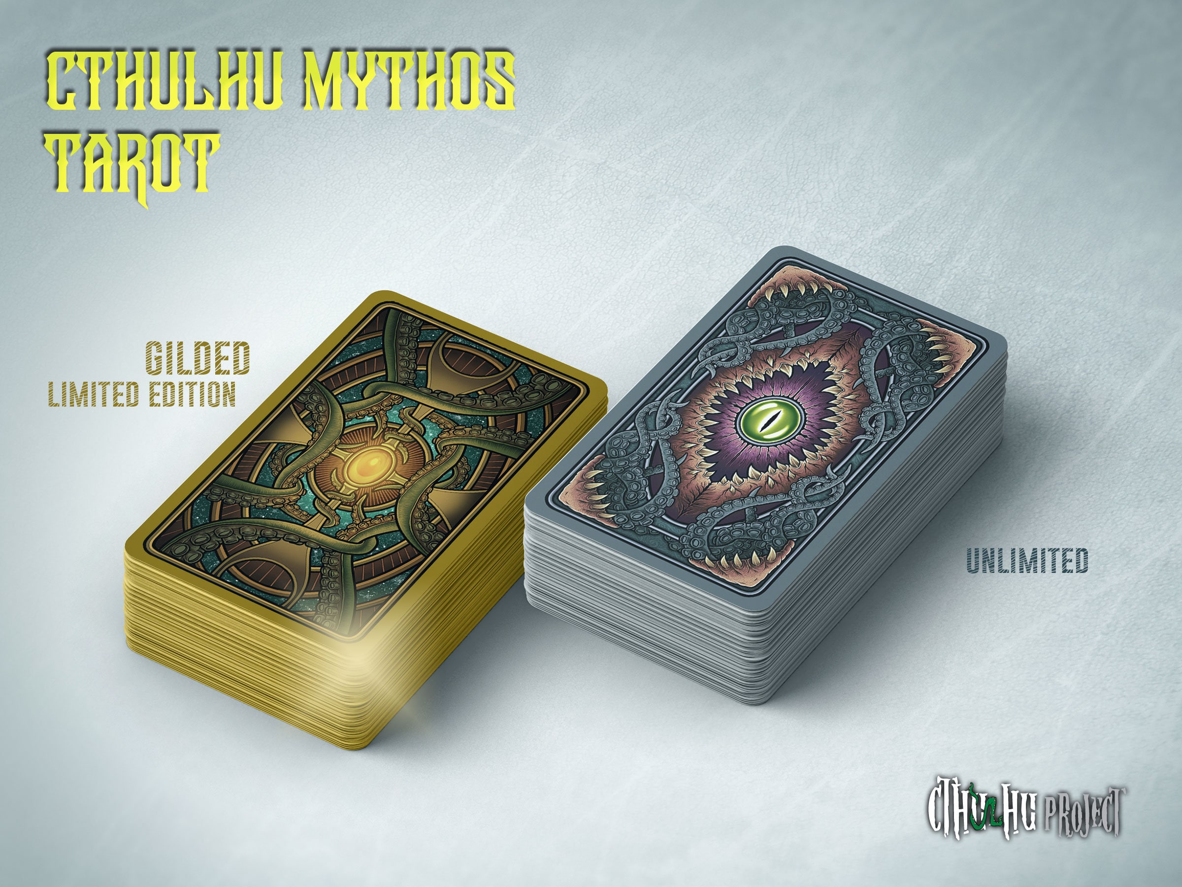 Cthulhu Tarot Deck: Lovecraftian Mythos Cards - Etsy