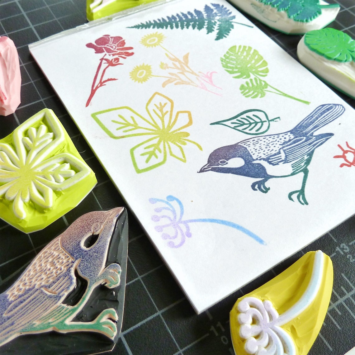 Learn to Carve Rubber Stamps How to Carve Eraser Stamps - Etsy
