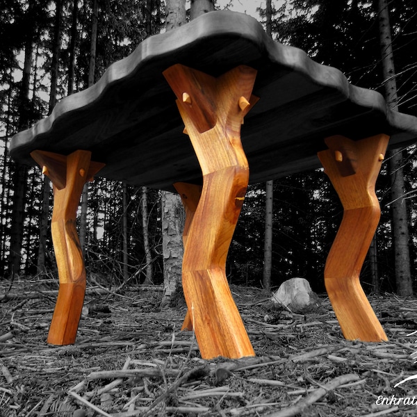 Rustic Table Legs - Etsy