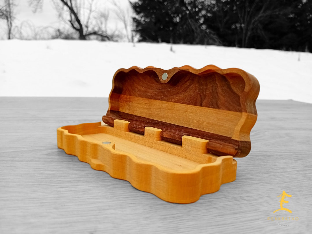 Wooden Glasses Case / Glasses Case Wood / Glasses Case / Reading ...