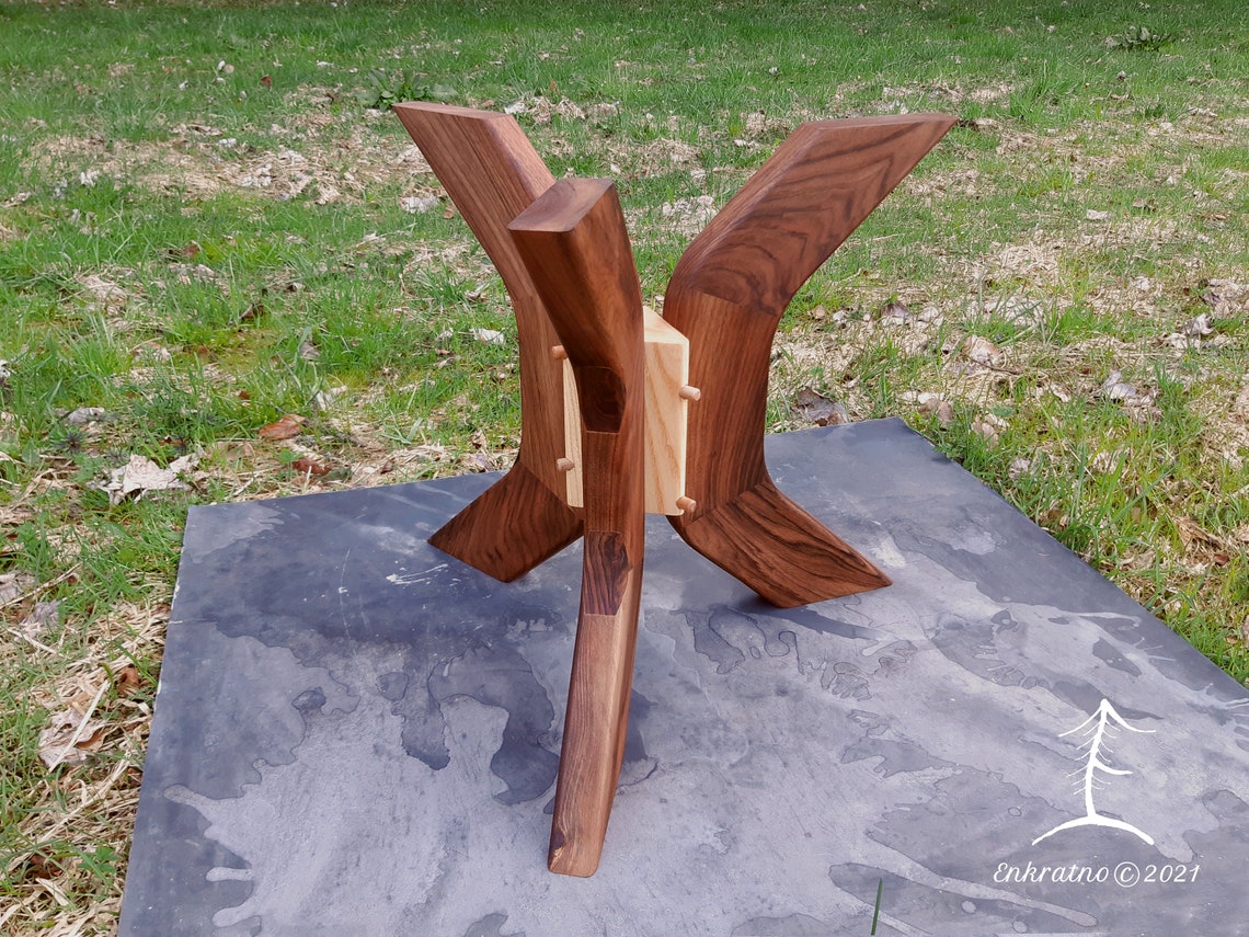 TRIPOD TABLE LEGS / tripod table base / table base for glass | Etsy