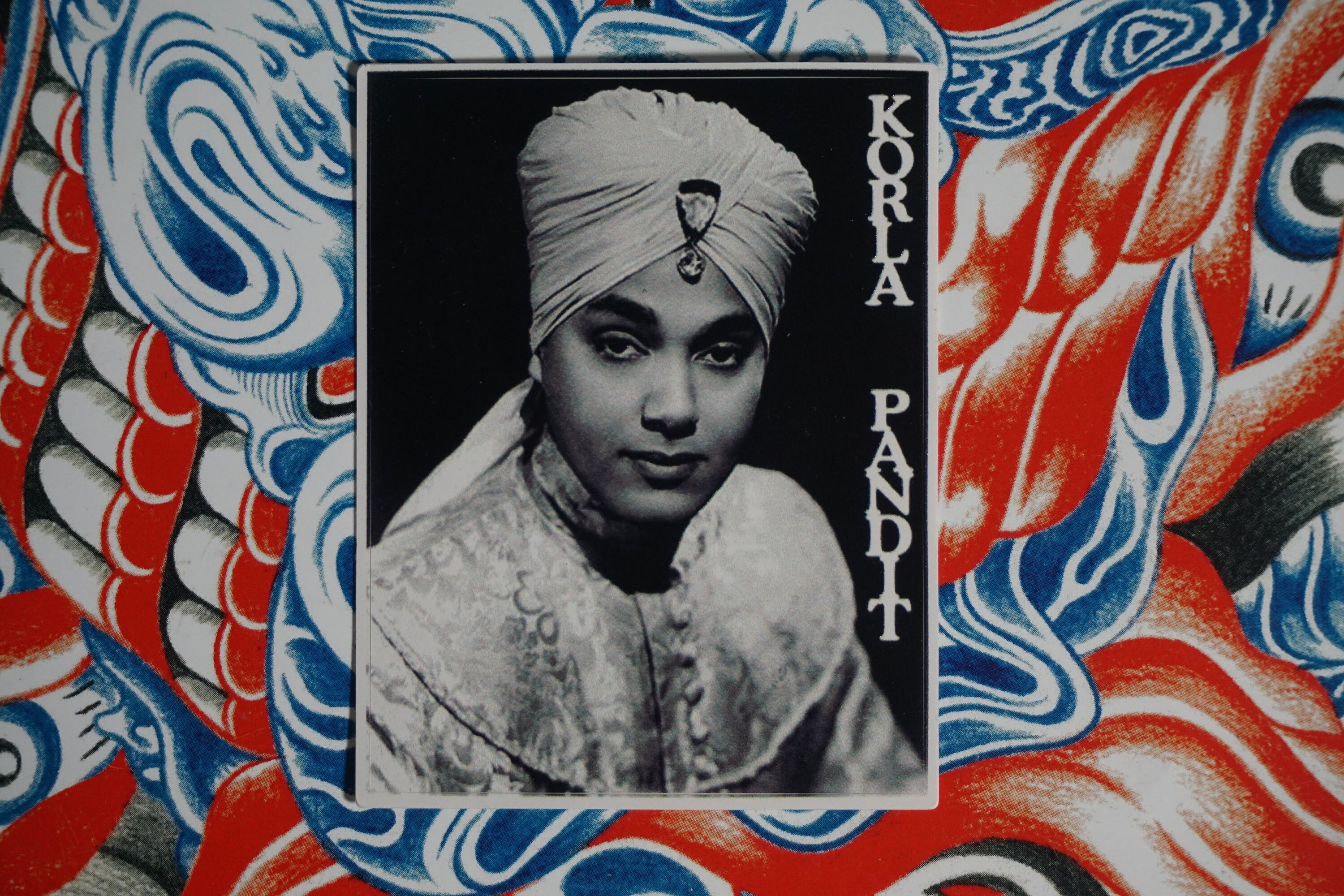Korla Pandit Sticker B&W Retro Decal Eastern Mystic Exotica 1950's ...