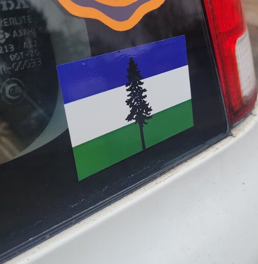 Republic of Cascadia Vinyl Glossy Sticker Seattle Sounders Portland ...