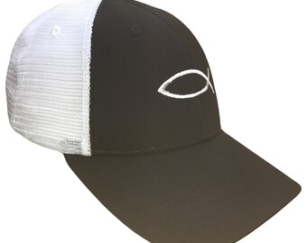 Jesus Fish Hat | Etsy