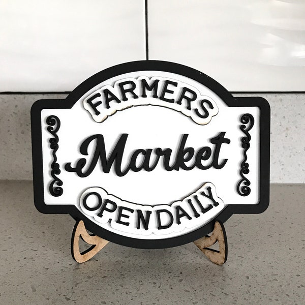 Farmers Market Custom Sign - Etsy