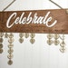 Celebration Board Birthday Board Family Birthday Sign Wood - Etsy