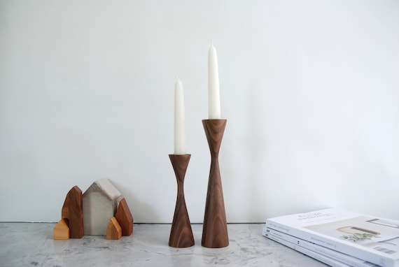 Mid Century Modern Candle Holders