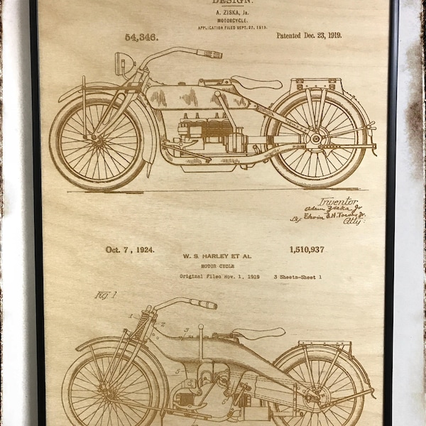 Harley Davidson Laser Engrave - Etsy