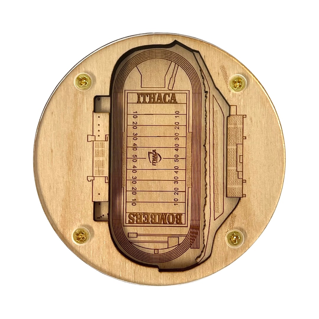 The Original Stadium Coaster! Officially Licensed! Ithaca College ...