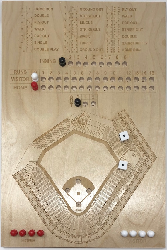Baseball Dice Game | Etsy