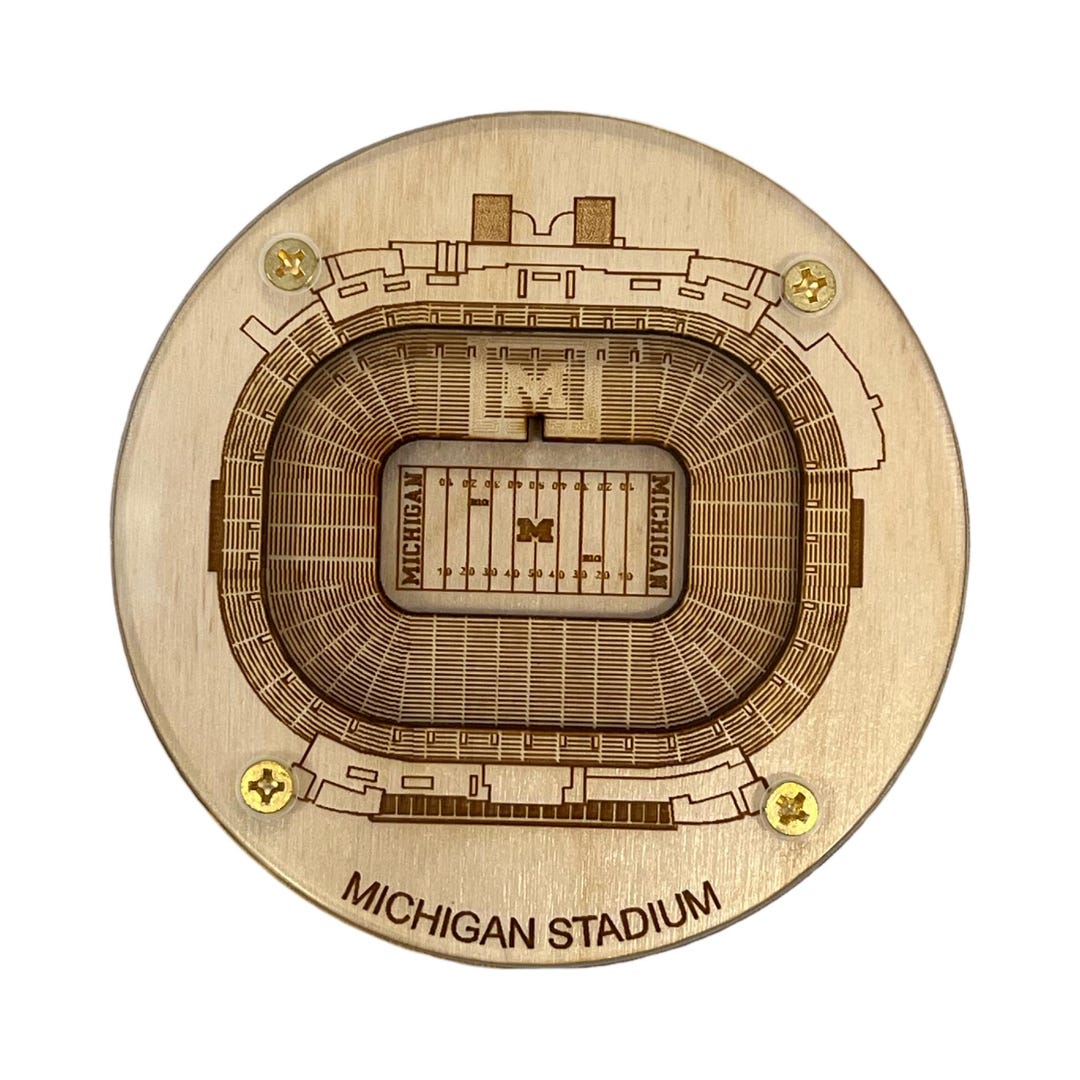 The Original Stadium Coaster! Officially Licensed! the University ...