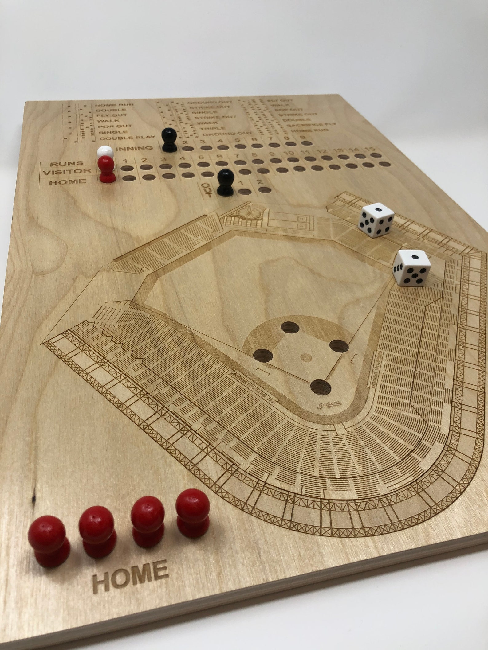 Baseball Dice Game - Etsy