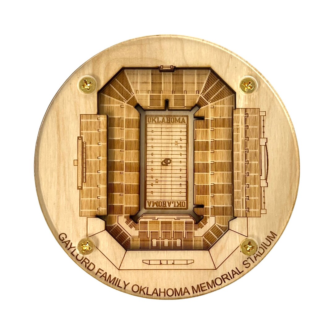 The Original Stadium Coaster! Officially Licensed! University of ...