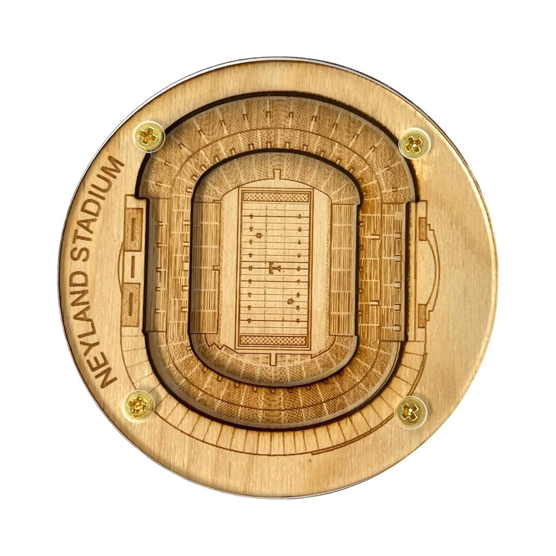 The Original Stadium Coaster! Officially Licensed! University of ...