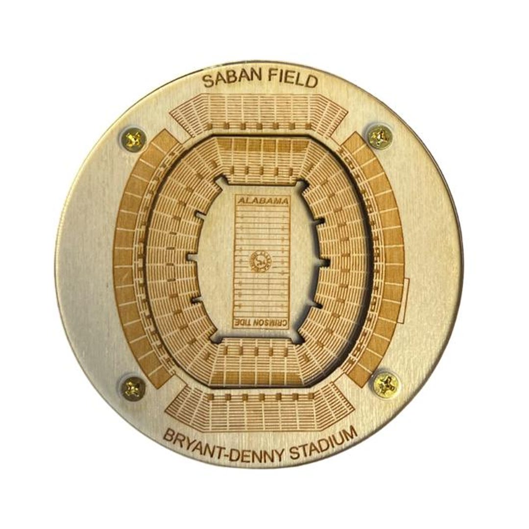 The Original Stadium Coaster! Officially Licensed! the University of ...